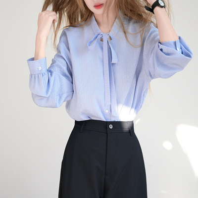 Trr小清新减龄衬衫女长袖上衣