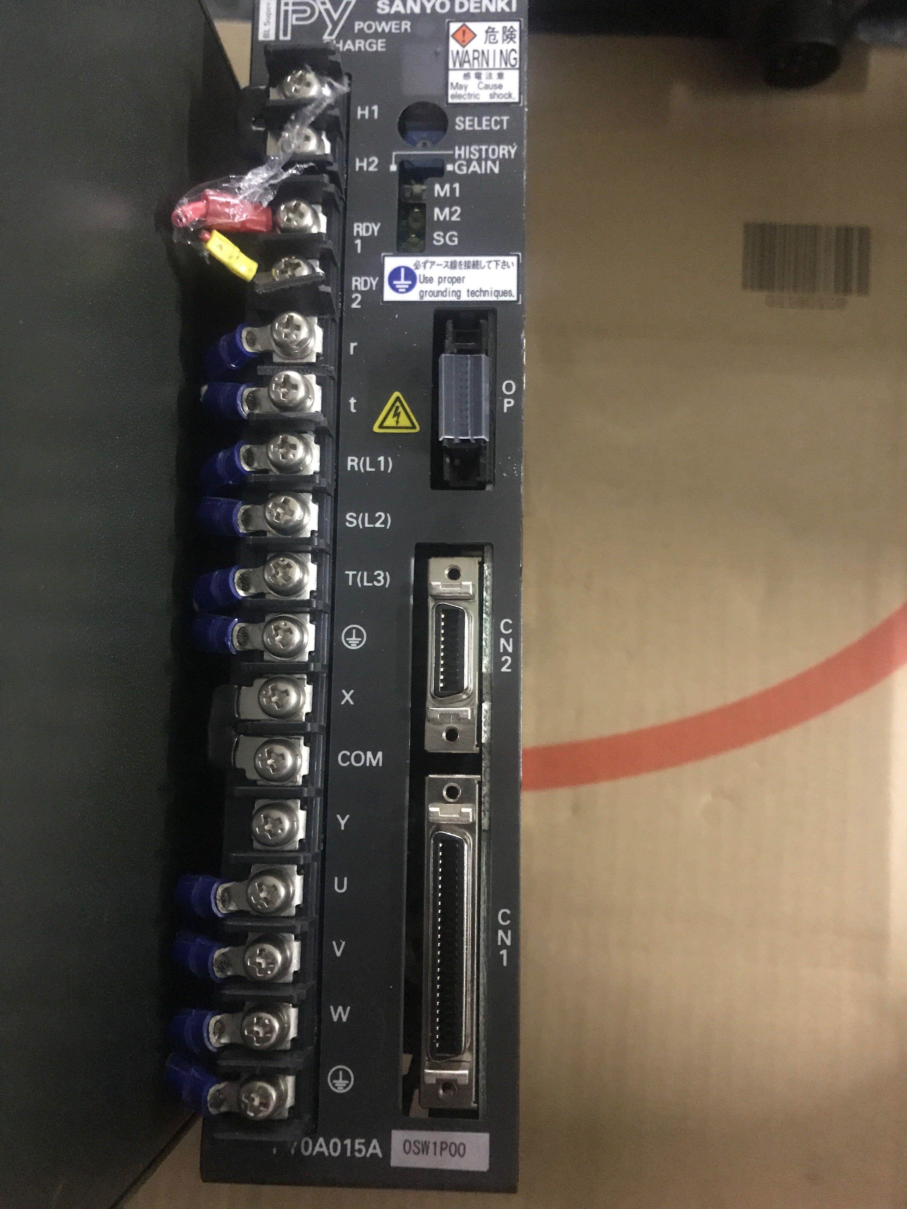 9新现货三洋伺服PY0A015A0SW1P00实图拍摄，另接维修_虎窝淘