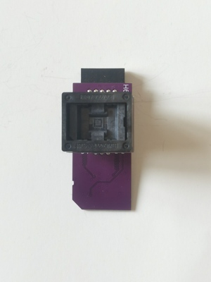 Emmc活结座转接板，支持809编程器ISP读写，支持读卡器读写，