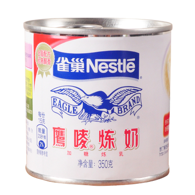雀巢鹰唛炼乳淡奶甜点350g
