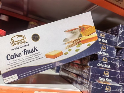 jazaa CAKE RUSK 350G 巴基斯坦进口蛋糕面包干 奶茶伴侣 面包干