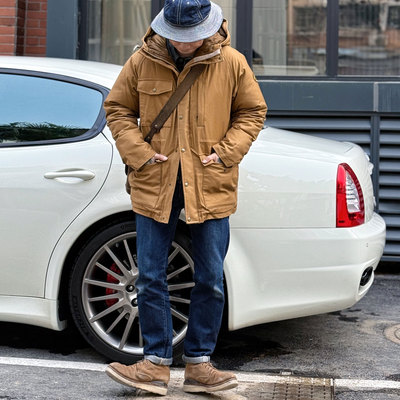 ZANTER 旗舰羽皇 日本登山队御用600蓬松度80%充绒量羽绒派克大衣