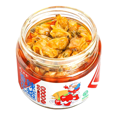 蛤老大蛤蜊下饭菜香辣罐装嘎啦肉
