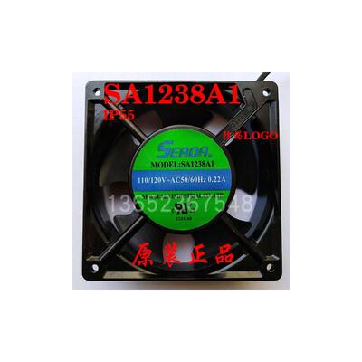 新款SA1238A1 台湾  轴流风机110V 0.22A 12cm 防水防潮包邮
