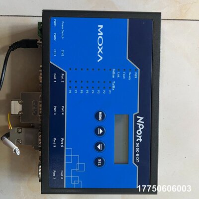 MOXA摩莎NPort 5650-8-DT工业级串口服务器