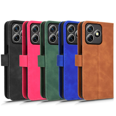 适用于欧乐风Ulefone Note18 Ultra肤感小牛纹皮套手机壳翻盖式插卡防摔保护套商务男女外壳