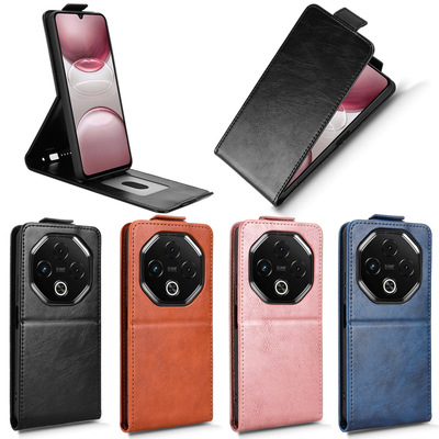 适用于优米Umidigi G100 Pro 4G，G100 5G 2025带扣上下开疯马纹皮套手机壳插卡防摔保护套男女翻盖式