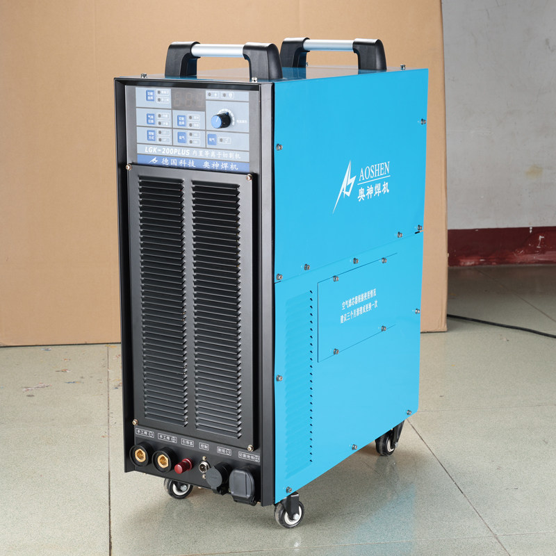 奥神LGK-200PIUS内置气泵等离子切割机380v三相工业级两用手工焊