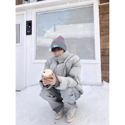 【全场五折】立领羽绒棉服外套潮