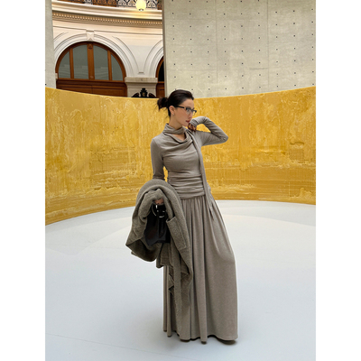 MOERSHOP   温柔陷入  优雅系列绒感磨毛飘带女神套装