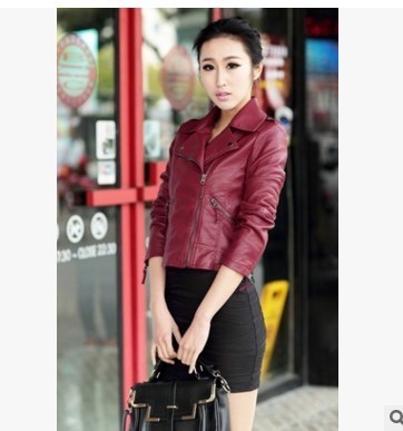 ladys Winter Pu Leather Jacket Autumn Coat For Women Jackets