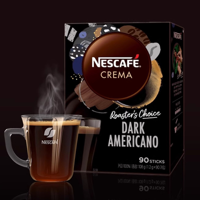 临期韩国进口雀巢深烘美式黑咖啡