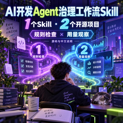 AI开发Agent治理工作流Skill项目规则检查 会话用量观察 数字资料