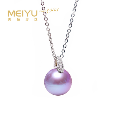 七夕送礼 金18K淡水珍珠吊坠 （不含链） 11-12mm 111169