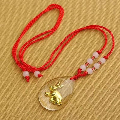 男女款项链十二生肖夜光本命年