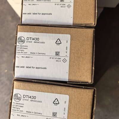 议价IFM RFID读写头DTI430DT1430DTI431