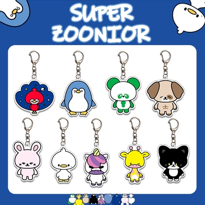 superjunior日本场周20周年卡通亚克力自制钥匙扣挂件DH李东海