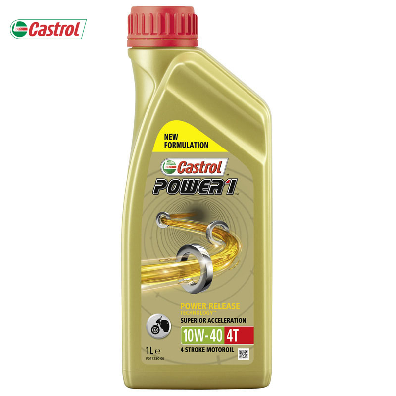 Castrol嘉实多 Power1 10W-40摩托车机油4T四冲程合成机油_虎窝淘
