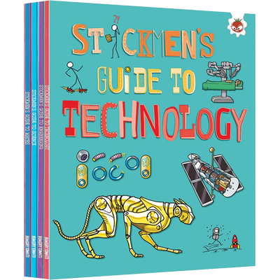 Stickmen's Guide to STEM 科学技术工程数学 英文原版STEM教育课程书籍科普百科 正版现货4本