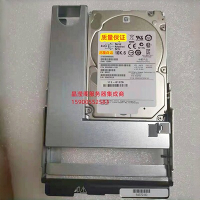 NetApp 111-01126 54372-00 900G 10K SAS 浪潮AS1000G6 储存硬盘
