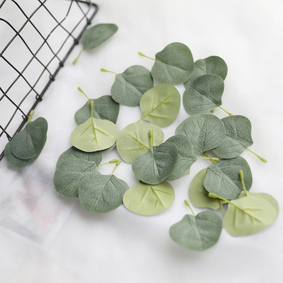 diy仿真手工尤加利桉树叶