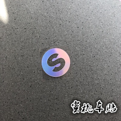 GH百大DJ贴纸spinnintv全息周边贴纸行李箱电脑贴纸手账贴 DJ定制