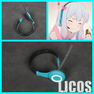【LJCOS】情色漫画老师 埃罗芒阿老师 和泉纱雾 耳机cosplay道具