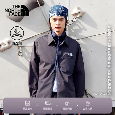 北面UE设计师款新款男士长袖衬衫