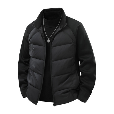 Winter Men Down Jacket Warm Coat羽绒服男秋冬季新款时尚立领