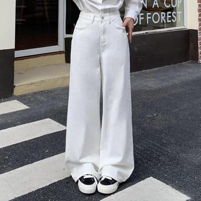 3MER阔图牛仔裤阔腿垂感裤子