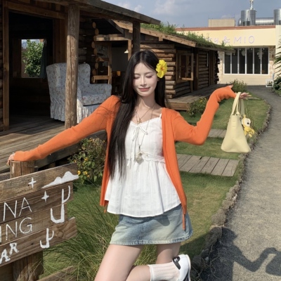 3MER明媚夏日显瘦空调衫