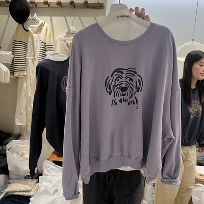 八1017韩国东大门卫衣加绒区4464170洋气人气独特秋季流行通勤