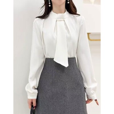 九0315韩国东大门衬衫-区OPN-8749664可爱时尚冬季英伦正品知性