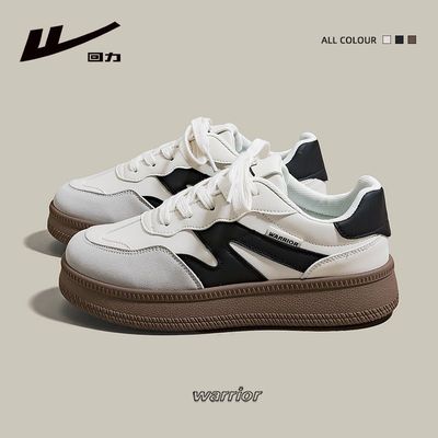 回力厚底百搭软底小白鞋