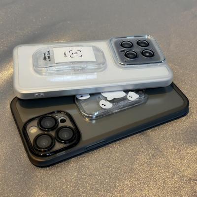 卡通可爱折叠支架OPPO Findx7适用Reno10/8pro+手机壳9/K11/6/7内置镜头膜A93S/A72/4SE软壳A72/A1/X3女A2M/5