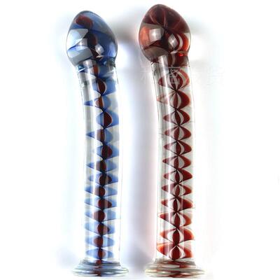 A glass-made anus used as a masturbation toy