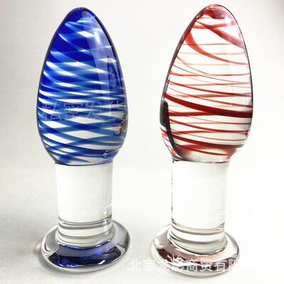 A glass-made anus used as a masturbation toy
