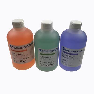 新款上泰SUNTEXph4.01/7.00/10.00标准液 pH电极探头校准试剂包邮
