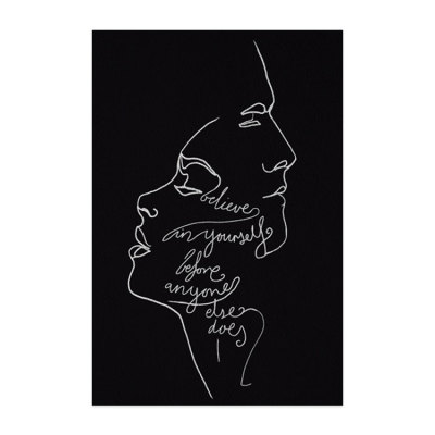 英国线条人物装饰画