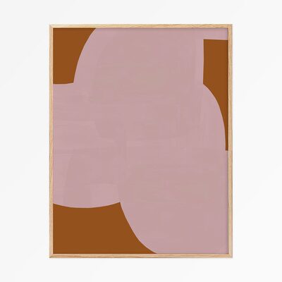 进口丹麦抽象风装饰画