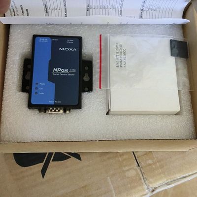 MOXA摩莎NPort5110A-T串口服务器以太网转232