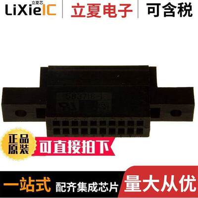 583718-1连接器 〔CONN CARDEDGE HSG 20POS .100 BLK 〕