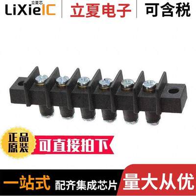 GFTSAX-6连接器 〔CONN BARRIER STRIP 6CIRC 0.438
