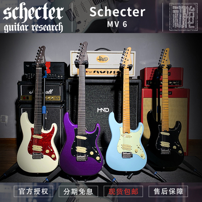 初始化乐器 印尼产 Schecter 斯科特 23新品 MV-6 电吉他 现货