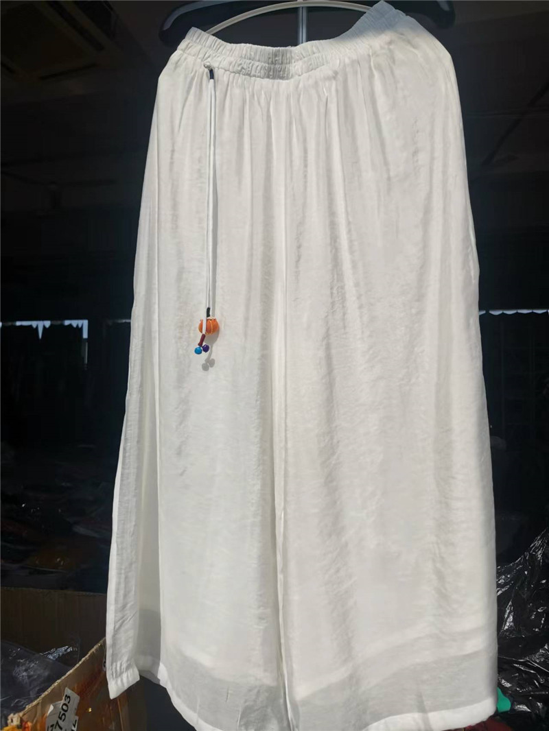 302 F245纯色南瓜裤仙仙裤裤长88cm腰围68-106cm臀围122cm_虎窝淘