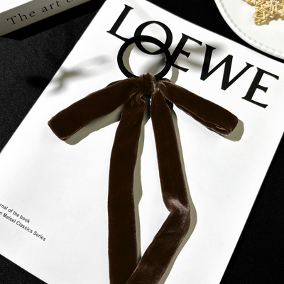 真丝丝绒发圈女高级感不伤发皮筋