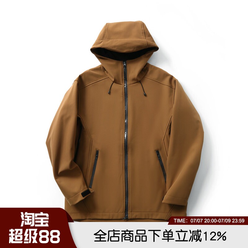 断色清货!品质天花板!高端秋冬情侣暖绒保暖夹克外套冲锋软壳衣