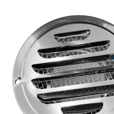 Louvered Grille Cover Vent Stainless Steel Air Vent Grilles