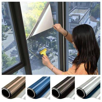 One Way Window Film Privacy, Selfadhesive Glass Sticker for