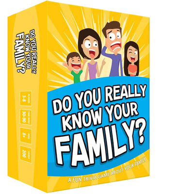 你真的了解你的家人吗？卡牌桌游